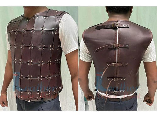 Leather Body Armor – Medieval Warrior Costume for Easter Day Gifts | eBay