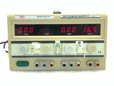 MASTECH HY3005D-3 DC ADJUSTABLE TRIPLE POWER SUPPLY 30 VOLTS 5 AMPS ...