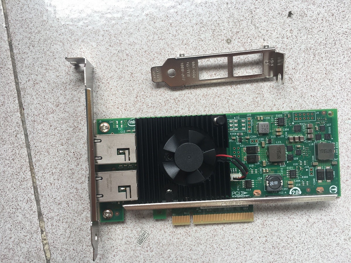Genuine Dell X540-T2 Intel Converged 2-Port 10GbE Network Adapter K7H46 ...