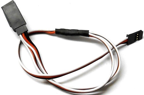 8009F 90cm 22AWG Compatible Futaba Servo Connector Y Extension Wire ...