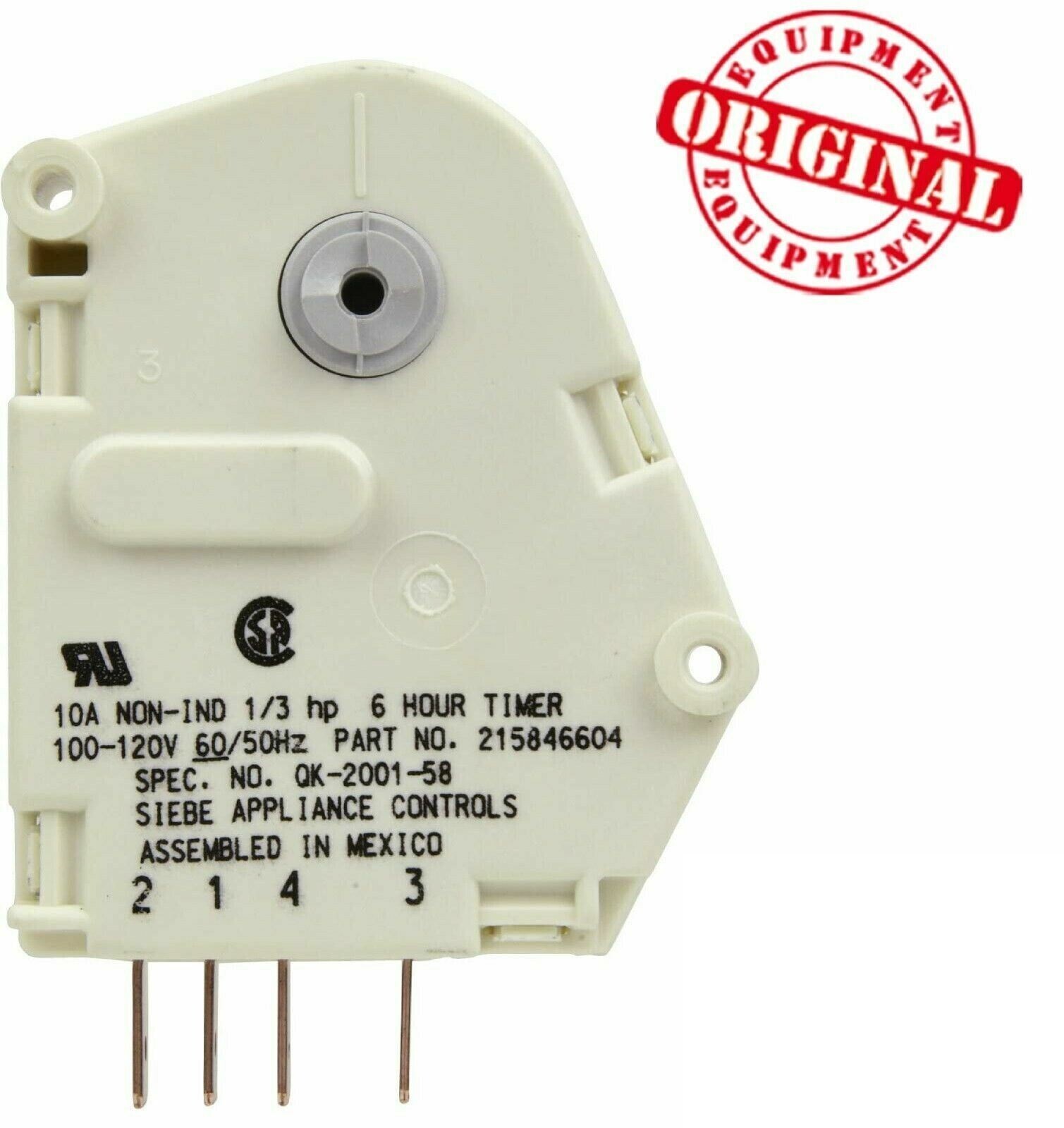 Supco 215846604 Fridge Defrost Timer for sale online | eBay