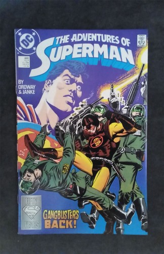 Adventures of Superman #446 1988 dc-comics Comic Book dc-comics Comic ...
