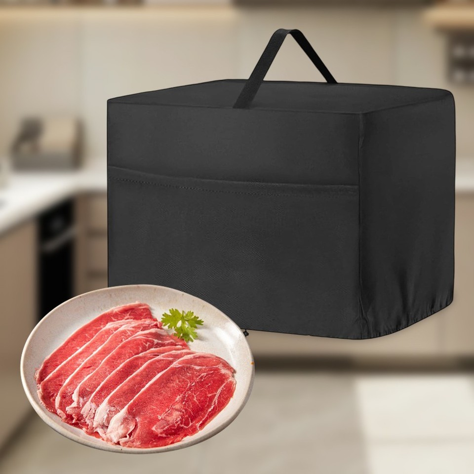 210D Oxford Fabric Dust-proof Cover Meat Slicer Cover Elastic Hem Rope ...