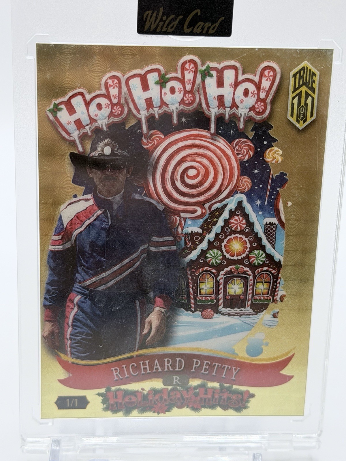 Sports Card Singles Richard Petty Hohoho True 1/1 Wild Card 2024 Gold ...