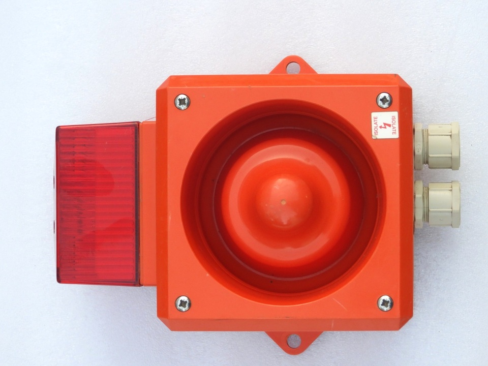NOS YODALIGHT CLIFFORD SNELL INDUSTRIAL FIRE ALARM SOUNDER BEACON ...