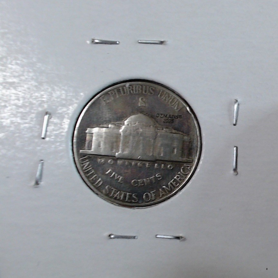 HOBO Alligator Alcatraz ICE Agent Made From A REAL WWII Silver Nickel ...