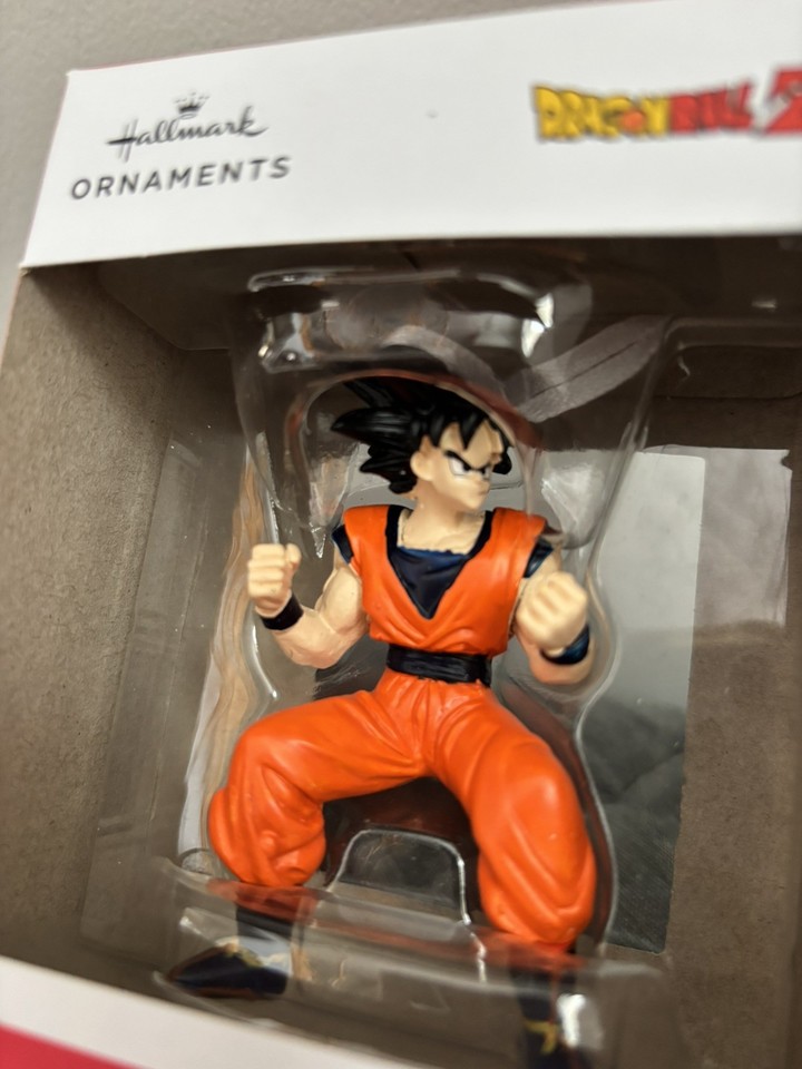 Dragonball Z Goku Christmas Tree Ornament Hallmark Red Box Collectible ...