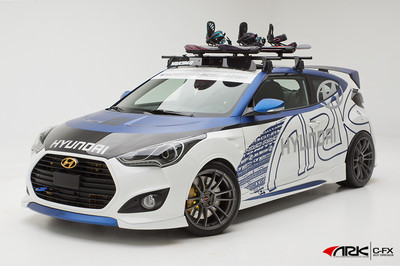 Veloster Turbo ARK C-FX 5pc Body Kit- Front Lip Spoiler/Side Skirts ...