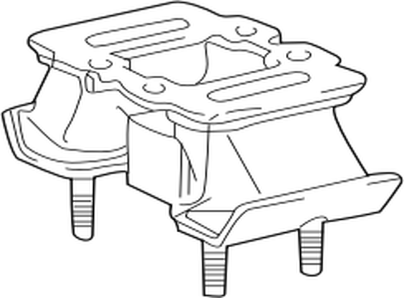 12371-31280 Toyota Insulator, engine mounting, rear no.1 1237131280 ...