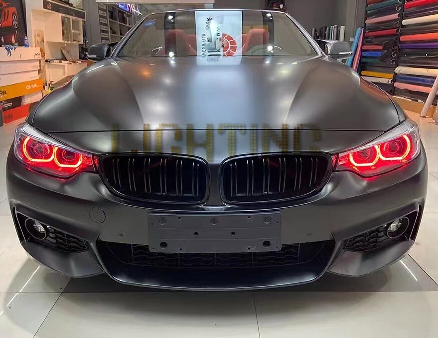 Red Angel Eyes DRL Modified multi-color For 2018 BMW F80 M3 M4 F32 F86 ...