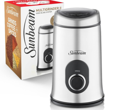 Sunbeam EM0405 Multigrinder II | Coffee Grinder, Herb Grinder And Spice ...