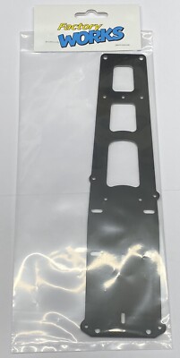 Factory Works Kyosho UM-65 repl Ultima 2 & Outlaw upper chassis plate ...