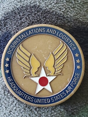 Head Quarters USAF LOGISTICS Challenge Coin | eBay