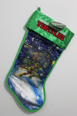 TEENAGE MUTANT NINJA TURTLES LENTICULAR CHRISTMAS STOCKING Decoration ...