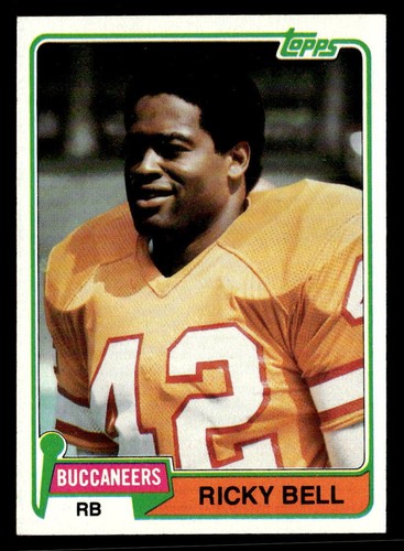 Ricky Bell 1981 Topps Card #456 Tampa Bay Buccaneers | eBay