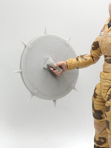 3d Printed INFERNO SKULL SHIELD 1:12 6" GI Joe Classified MARVEL ...