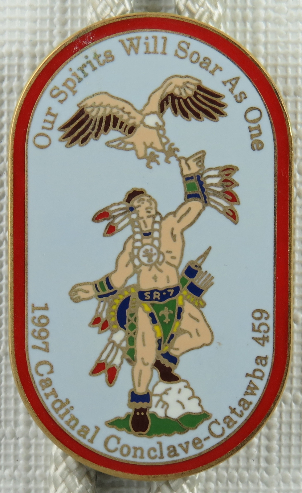 BSA Bolo Tie 1997 Cardinal Conclave-Catawba 459 Our Spirits Will Soar ...