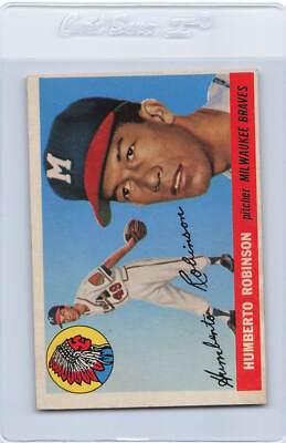 1955 Topps #182 Humberto Robinson Braves EX/MT *DA-C597 | eBay