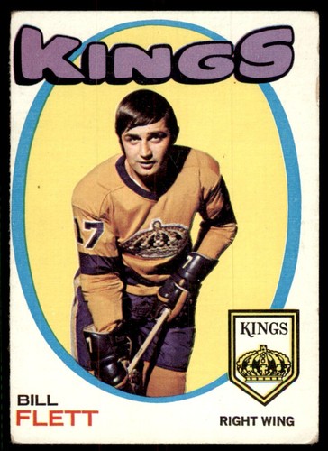 1971-72 TOPPS BILL FLETT LOS ANGELES KINGS #47 | eBay