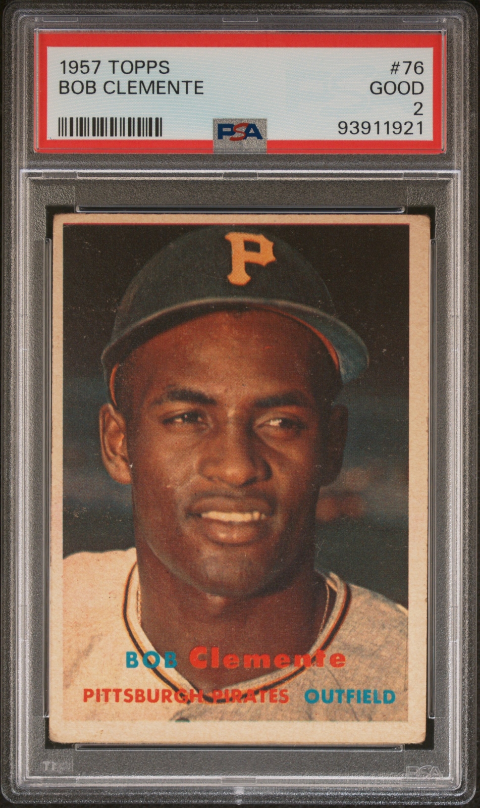 1957 TOPPS #76 BOB CLEMENTE PSA 2 | eBay