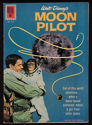 1962 MOON PILOT FC#1313 #1 Photo-c Walt Disney Movie HIGH Grade Dell ...