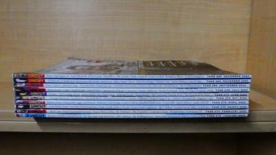 UNCUT - LOT OF 10 MAGAZINES - 2012:JAN, FEB, MAR, APRIL, MAY, JUNE ...