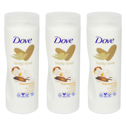 Dove Body Lotion Pampering Care With Shea Butter & Vanilla - 3 X 400ML ...