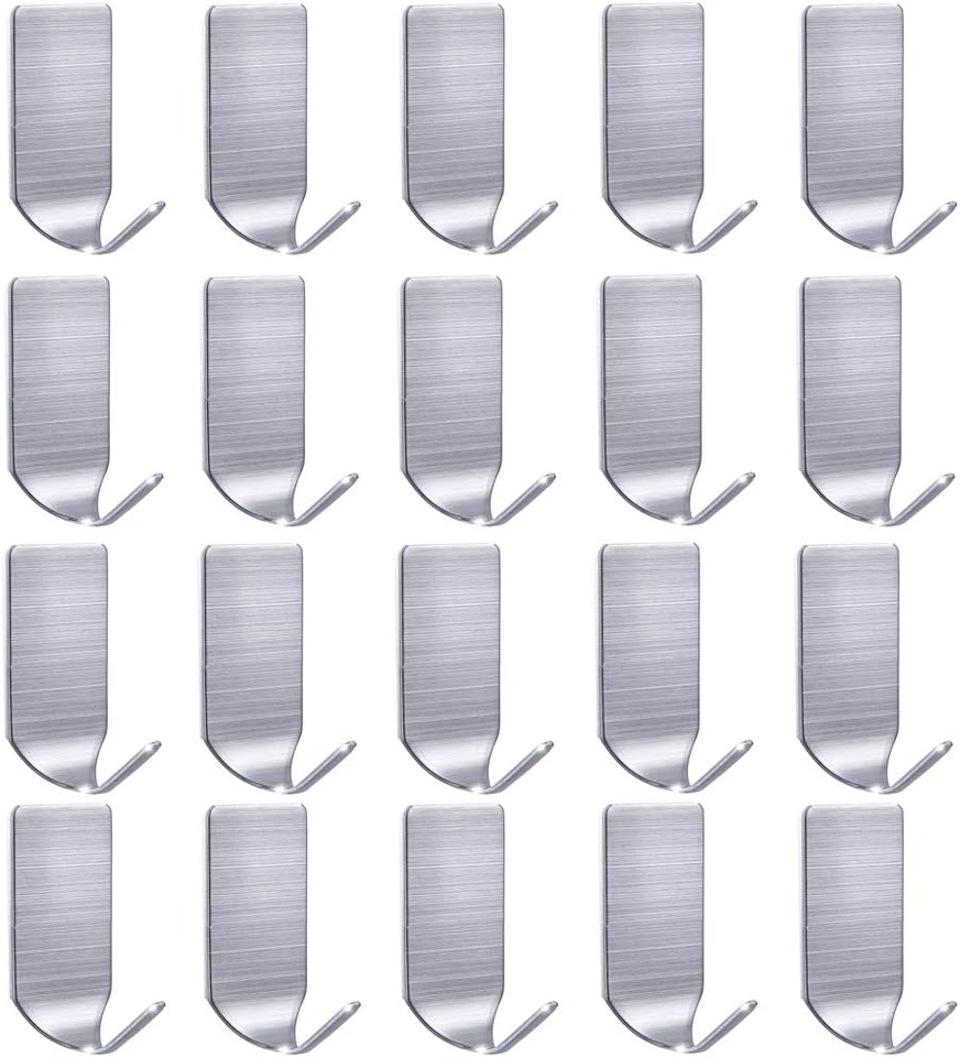 Adhesive Hat Hooks for Wall Baseball Caps Rack Hangers 304 Stainless ...