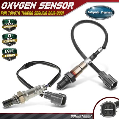 2x Downstream Left & Right O2 Oxygen Sensor for Toyota Tundra 18-21 ...