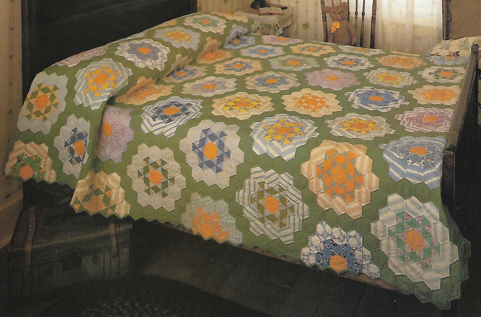 Snow Crystal Quilt quilting pattern instructions | eBay