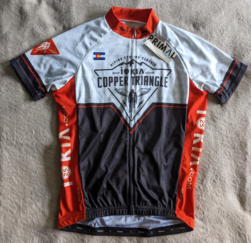 PRIMAL WEAR Copper Triangle Colorado Cycling Jersey Mens S NEW NWT ...