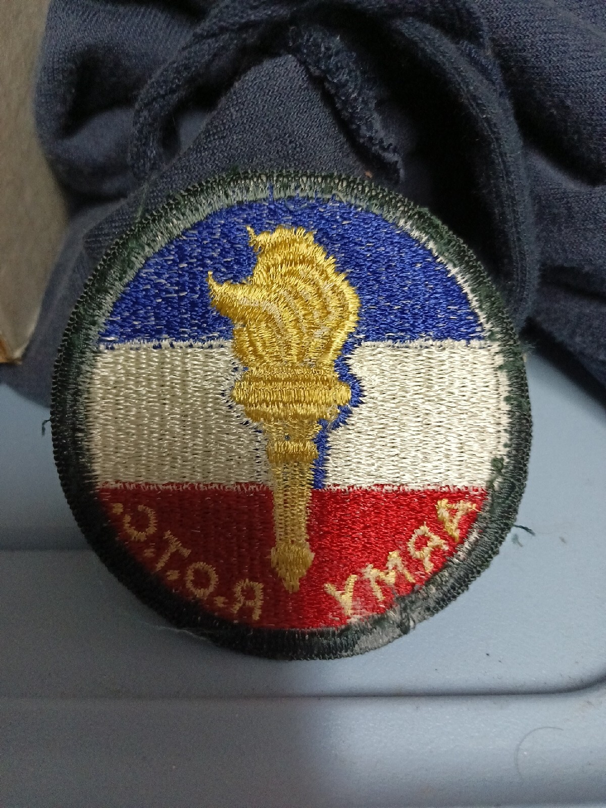 Vintage Army ROTC Patch 1960s to 1970s soldier stationed Iran 1971 era ...