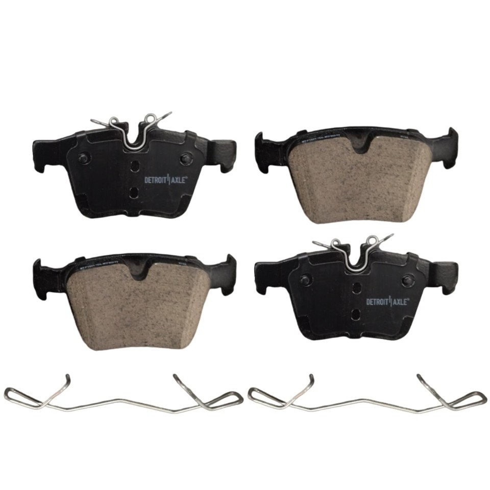 Rear Brake Rotors and Ceramic Brake Pads Kit for Range Rover Velar F ...