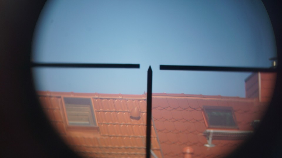 C.P. GOERZ BERLIN 4x GEWEHR Nr. 2143CC GERMAN SNIPER RIFLE SCOPE GEWEHR ...