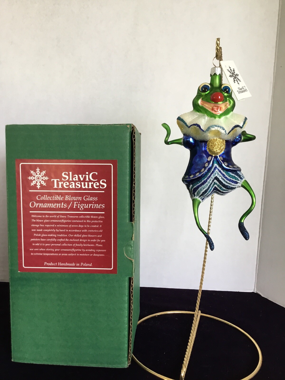 "Jumping Jester" 6" SLAVIC TREASURES 00-402-AFB Edition 750 --RARE ...