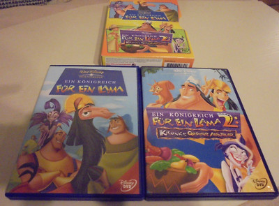DVD Box Disney Ein Königreich für ein Lama 1+2 [2 DVDs] (2012) | eBay.de