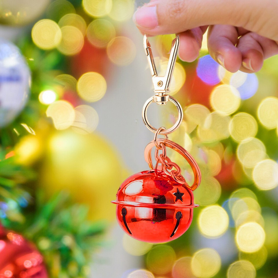 3Pcs Christmas Jingle Bells Mini Jingle Bells for Christmas Tree Decor ...