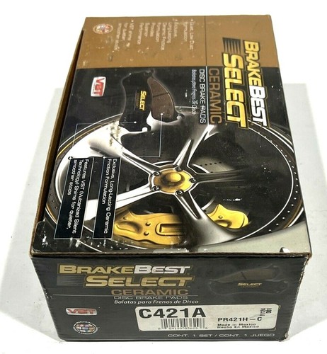 Brake Best Select Ceramic Brake Pads C421A PR421H-C | eBay