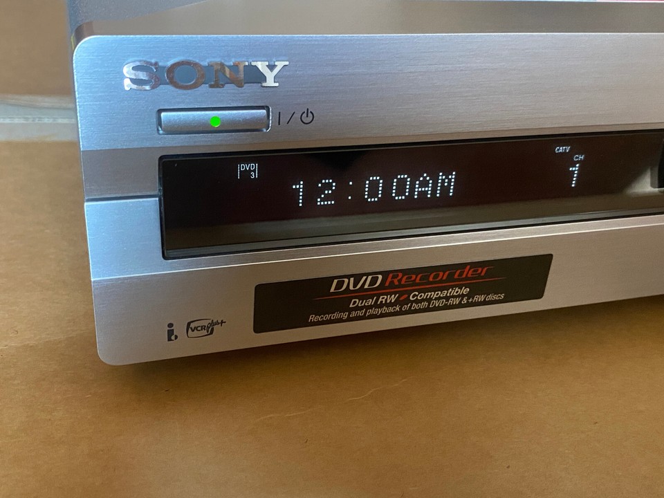 LOOK! Sony RDR-GX300 CD/DVD Recorder Player & Remote, Cables, Manuals ...