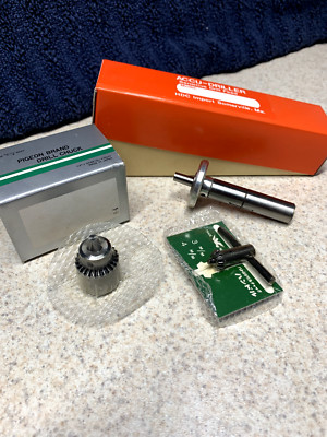 Machinist Sensitive Hand Feed 1/2" Arbor and a Pigeon drill Chuck (NOS ...