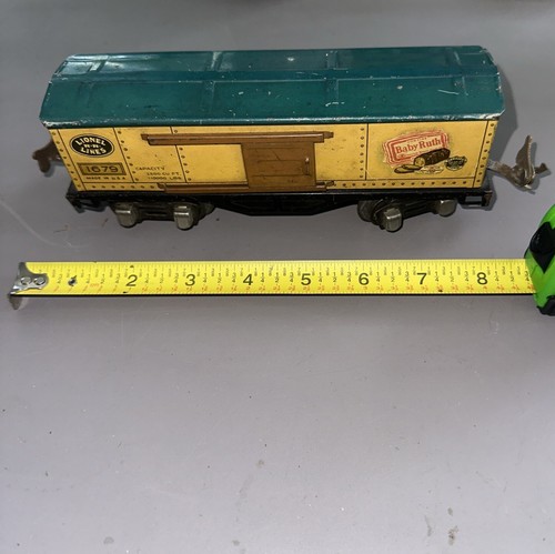 Lionel Vintage Pre War ( 1933-42 ) #1679 Baby Ruth Box Car | eBay