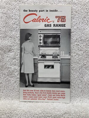 1960's Caloric 75 Gas Range Oven Ugite Gas Harrisburg PA Vtg | eBay