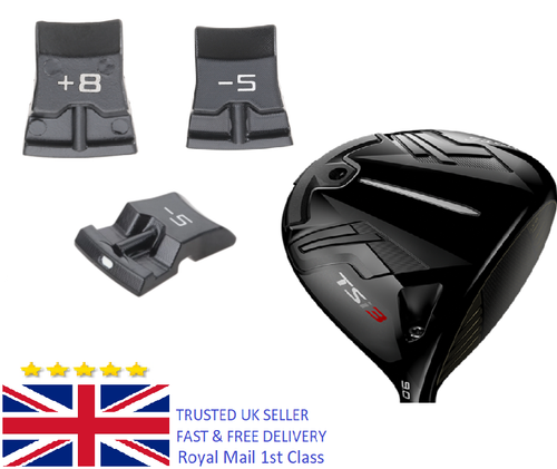 Titleist TSi 3 Golf Club Driver Interchangeable Head Weights 2.5-18g UK ...