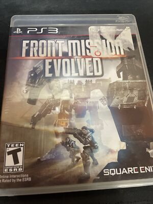 Front Mission Evolved Playstation 3 PS3 Video Game Complete by Square ...