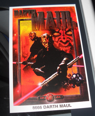 8 LOT DARTH MAUL STARLINE PROMO MINI POSTER STAR WARS #8666 | eBay