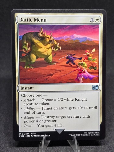 MTG Battle Menu 0009 Final Fantasy Uncommon NM | eBay
