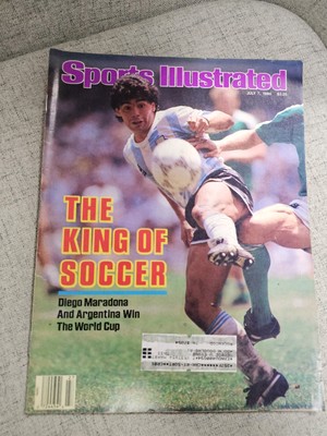 Sports Illustrated July 7, 1986 Diego Maradona Argentina World Cup ...