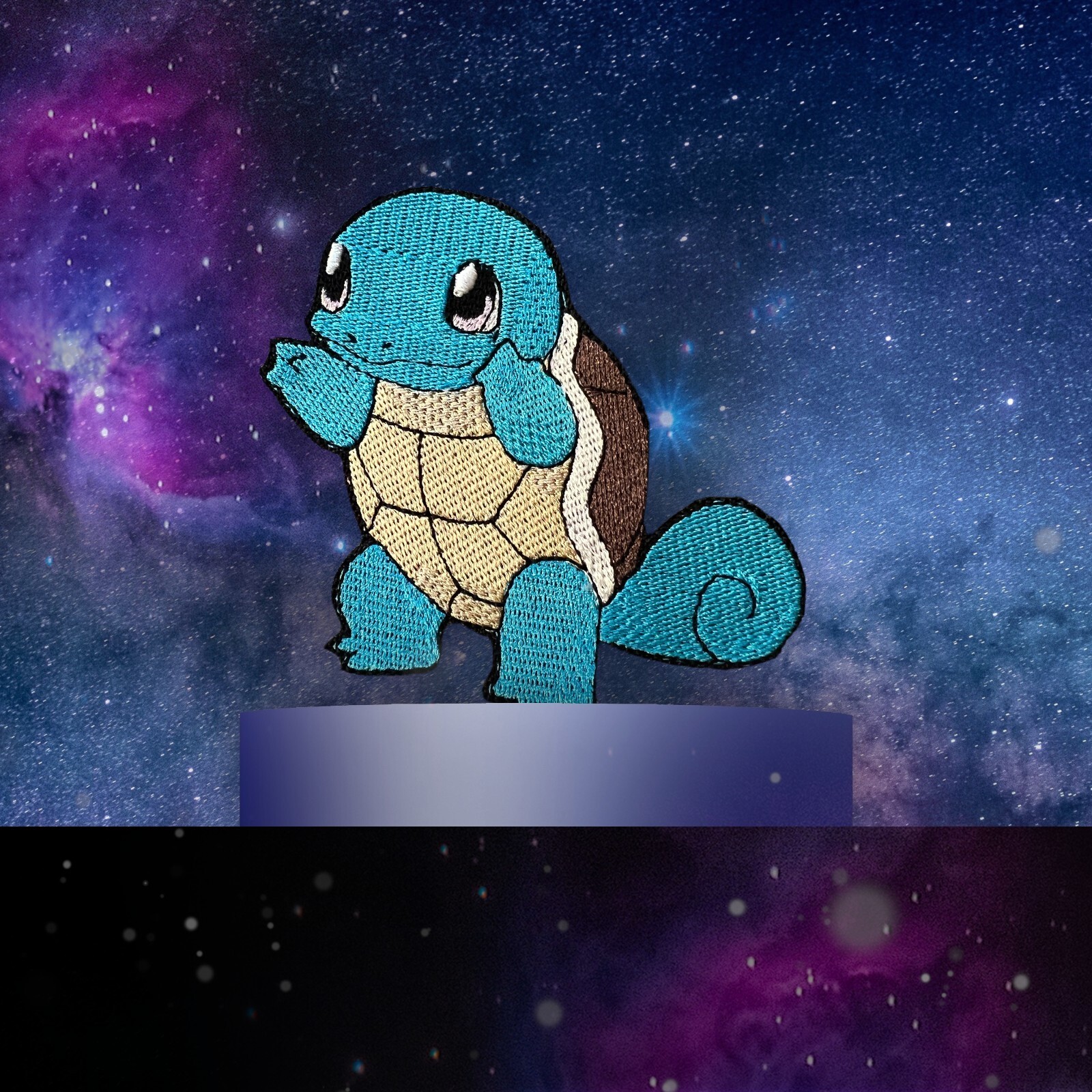 Squirtle Embroidered Patch - 3.54" x 3.89" - Embrace the Water Warrior ...