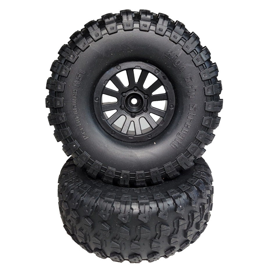 Redcat Racing Danchee Ridgerunner Tires & 12mm Wheels Pre Glued R51 ...