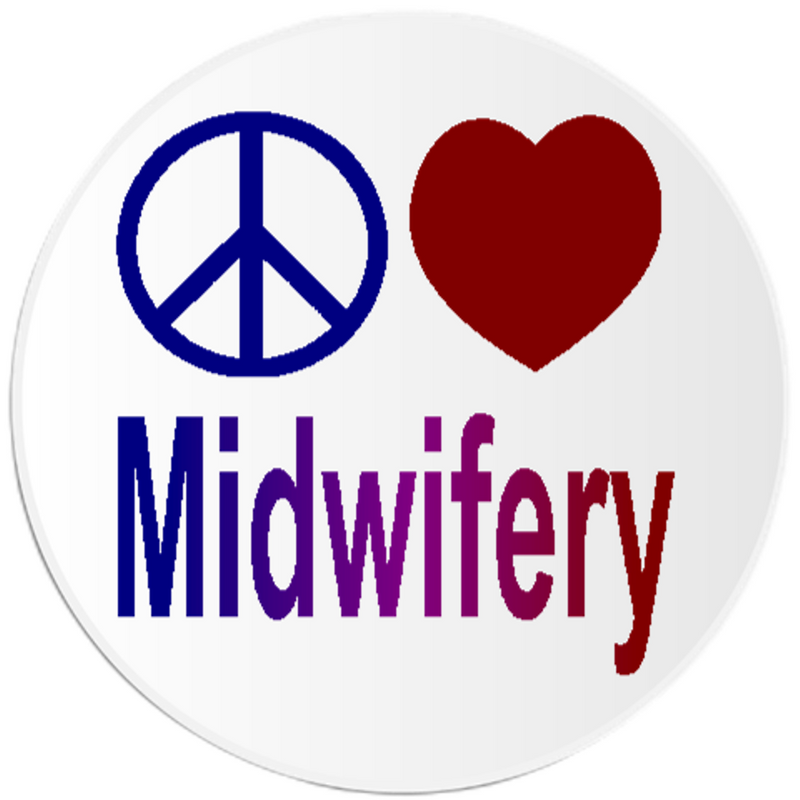 Peace Love Midwifery - Circle Sticker Decal 3 Inch | eBay